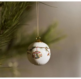Porcelánová vánoční koule ø 6 cm Hammershøi Christmas Bauble 2025 – Kähler Design