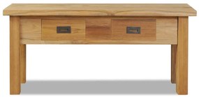 Lavice, masivní teak, 90x30x40 cm 244486