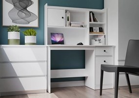Psací stůl Chester 120 cm bílý