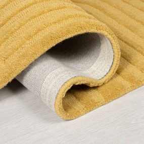 Flair Rugs, Kusový koberec Solace Zen Garden Ochre, 120x170, žlutá, ložnice