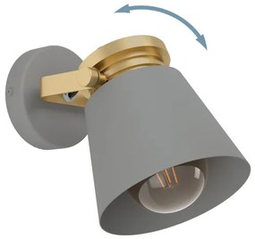 Eglo 43835 - Nástěnné bodové svítidlo TWICKEN 1xE27/28W/230V