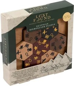 PROFESSOR PUZZLE Hlavolam Egyptské hieroglyfy / Lost  Found / 7 dílků