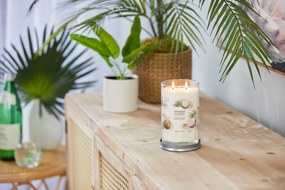 Yankee Candle – Signature Tumbler svíčka Coconut Beach (Kokosová pláž) Velikost: velká 567 g