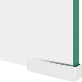 TV stolek / podstavec na monitor čiré sklo 110x30x13 cm 244132