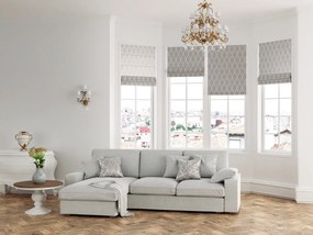 ZEBRA Shop ROLETA ŘÍMSKÁ VZOR / EF 03 Výška: 100, Šířka: 80, Strana ovládání: vpravo
