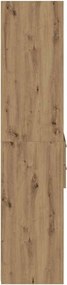 Vysoký bufet Artisanový dub 50 x 42,5 x 185 cm Kompozitní dřevo 3402642