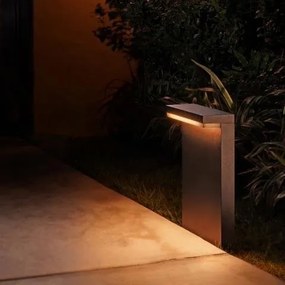 PH 17455/30/P7 HUE Nyro VENKOVNÍ SLOUPEK LED 13,5W 1000lm 2200-6500K IP44, černá - PHILIPS HUE (915005841601)
