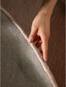 Starorůžový vlněný kulatý koberec ø 200 cm Arteo – Villeroy&amp;Boch
