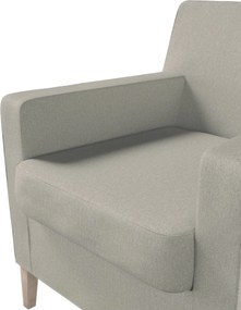 Potah na křeslo IKEA Karlstad barva béžová látka pletený vzor