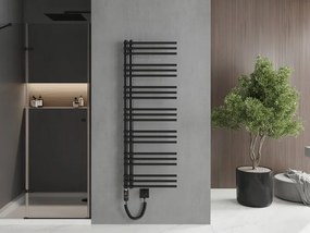 Mexen Neptun, elektrické topné těleso 1400 x 500 mm, 600 W, černá, W101-1400-500-2600-70