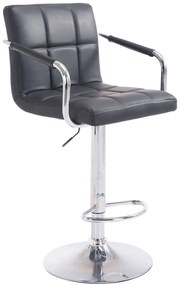 Barová židle Luccia  - Černá