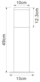 Globo 34019S1 - Venkovní lampa LALLI 1xE27/60W/230V IP44