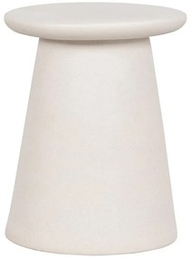 OnaDnes -20% Hoorns Bílý keramický odkládací stolek Baileen 35 cm