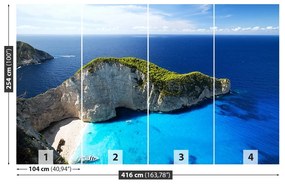 Fototapeta Pláž Navagio 104x70