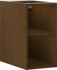 Mexen Box-A, otevřená skříňka s policí 25 cm, ořech, 91AX2-0250-470-0-86