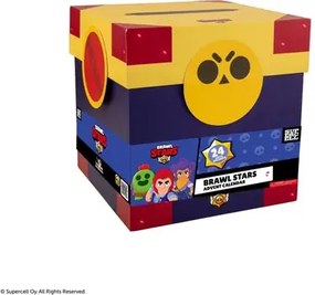 Adventní kalendář Brawl Stars / Ve fólii / 18x18x18 cm / 3+