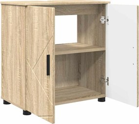Sada koupelnového nábytku 3 ks Sonoma dub 61 x 35 x 64 cm 3392955