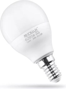 Teplá bílá LED žárovka E14, 7,5 W – Sollux