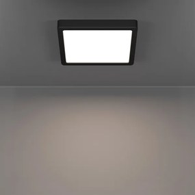 Eglo 901374-LED RGBW Stm. kou. st. sv. FUEVA-Z LED/10,5W/230V 22x22cm IP44 černá