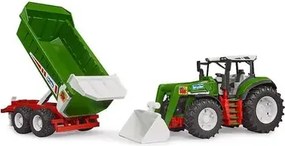 Bruder Traktor ROADMAX s čelním nakladačem a vozem / 1:16 / od 2 let