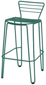 ISIMAR - Barová židle MENORCA nízká - zelená