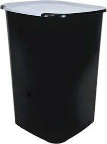 Belli e Forti odpadkový koš RECYCLING černý, šedé víko / Odpadkový koš