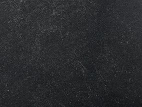 Kulatý zahradní stůl ⌀ 120 cm černý MALETTO Beliani