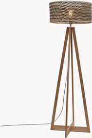 Stojací lampa z bambusu Java