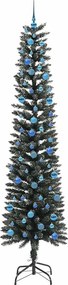 Umělý vánoční stromeček Zelená 240 cm PVC, plast a ocel 3395971
