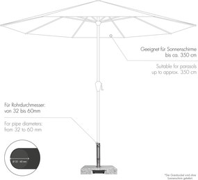Doppler Žulový stojan TROLLEY 50 kg