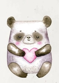 Plakát Panda a její srdce