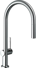 Hansgrohe Talis M54, páková kuchyňská baterie 210, vytahovatelný výtok, 1jet, chromová, HAN-72802000