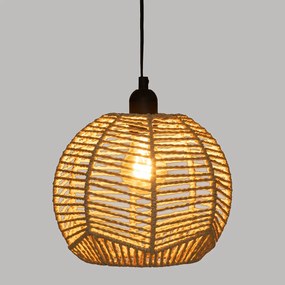 Visící lampa CAREN se stínítkem z pleteniny, Ø 24 cm