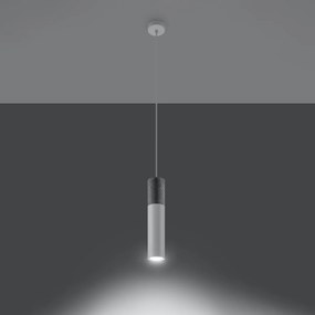 Sollux Lighting Závěsné svítidlo BORGIO 1 bílé
