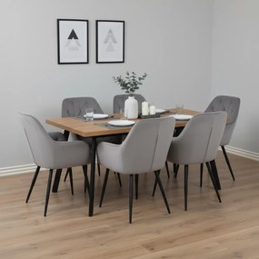 Designové křeslo, šedá Velvet látka, VERIO NEW