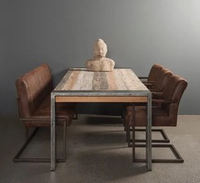 Stará Krása – Ruční výroba Industriální jídelní stoly 170 x 80 x 76