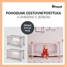 Hauck Cestovní postýlka Dream N Play Plus Dusty Cork