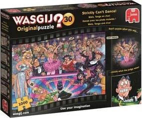 JUMBO Puzzle Wasgij Original 30 – Valčík, tango a jive / 1000 dílků /