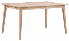 Rozkládací jídelní stůl v dekoru dubu 90x140 cm Filippa - II. jakost – Rowico