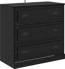 Konzole 2 ks Černý dub 70 x 35,5 x 67,5 cm Kompozitní dřevo 3402655