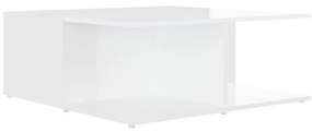 Konferenční stolek bílý 80 x 80 x 31 cm dřevotříska - Default Title