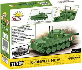 COBI 3091 II WW Cromwell Mk. IV / 110 kostek / 1:72 / od 6 let