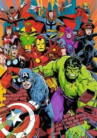 TREFL Puzzle Premium Plus Marvel: Hrdinové Marvelu / 1000 dílků / 68,3