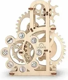 Ugears 3D dřevěné mechanické puzzle Dynamometr / od 14 let / 48 dílků