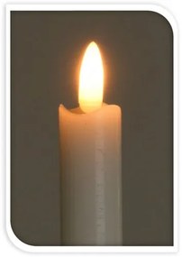 Sada LED svíček Dinner candle 2 ks, 2,5 x 24 cm