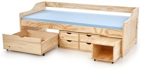 Dřevěná postel Maxima 90x200 borovice