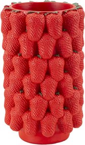 Váza Strawberry 32 cm červená