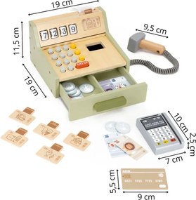 Obchodní pokladna pro děti s platebním terminálem SPRINGOS KG0057