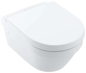 Villeroy & Boch Architectura - Závěsné WC se sedátkem SoftClosing, DirectFlush, CeramicPlus, alpská bílá 4694HRR1