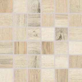 Mozaika Rako Saloon béžová 30x30 cm mat DDM06746.1